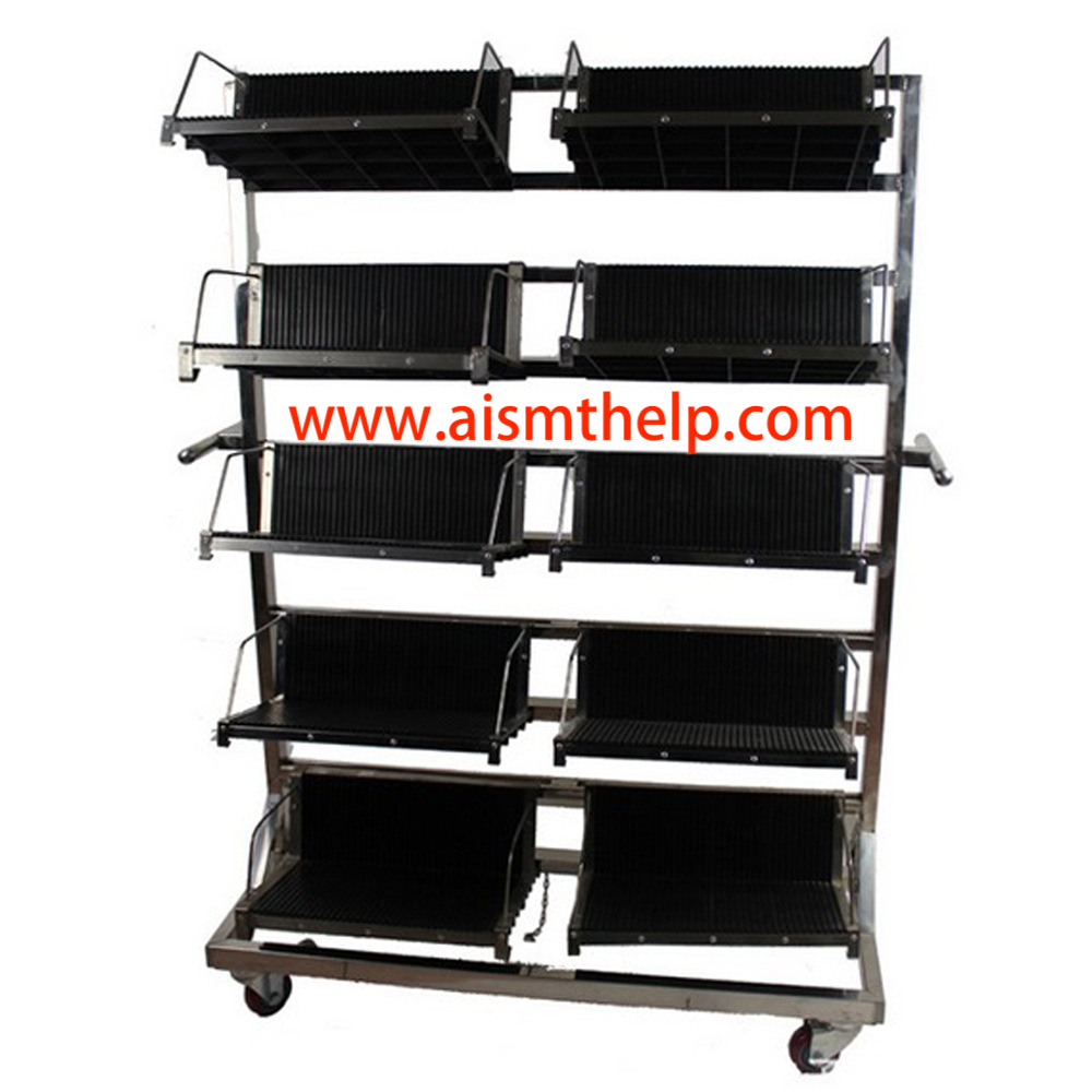 ESD PCB hanging basket / PCB Storage Trolley/Antistatic PCB Rack ...