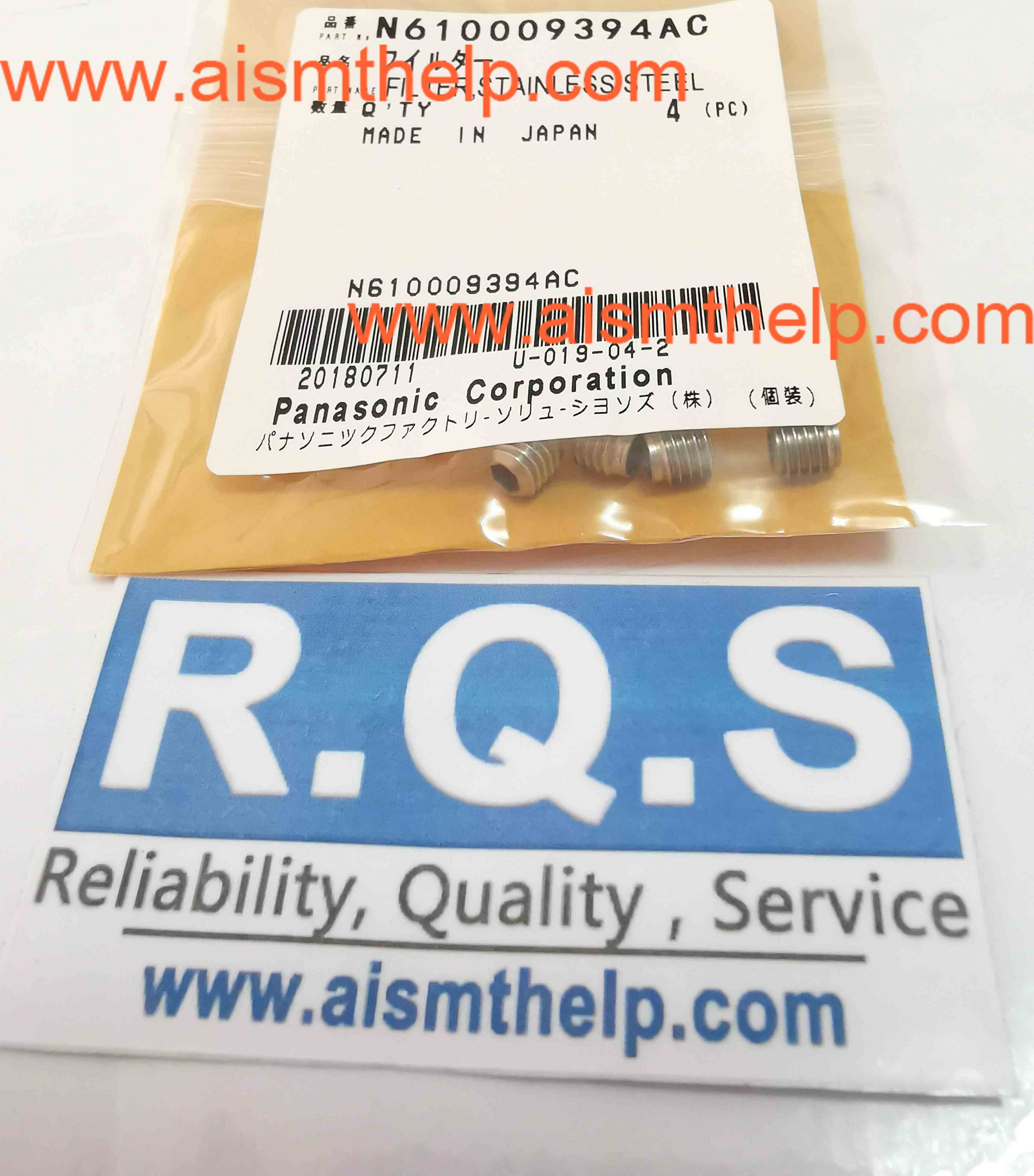 Panasonic N610009394AC Mesh Filter 3 head – AI | SMT spare parts丨 ...