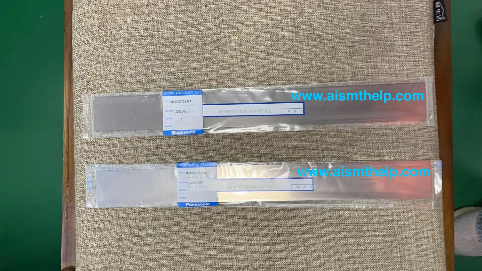 Panasonic SMT N510057289AA 370*40*0.2mm SQUEEGEE BLADE – AI | SMT spare ...
